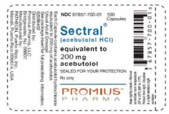 Sectral (Acebutolol) Side Effects, Pharmacology and Mechanism